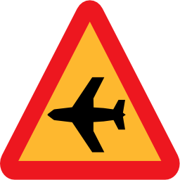 Airplane Roadsign Icon PNG Transparent Background, Free Download #38523 ...