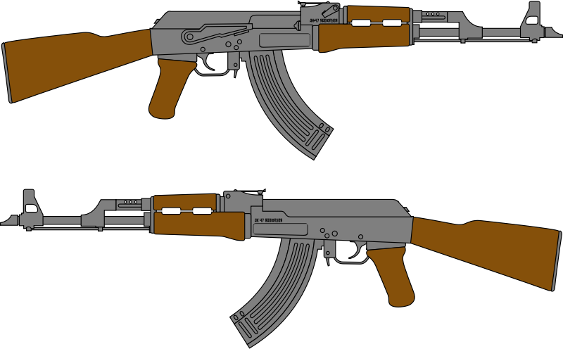 Ak 47 Clip Art PNG Transparent Background, Free Download #41238 ...