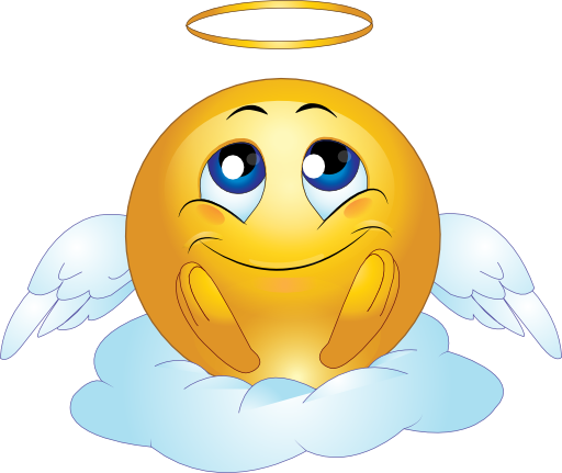 Angel Smiley Png