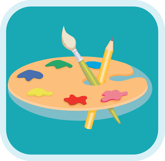 Icon Download Art Gallery PNG Transparent Background, Free Download ...