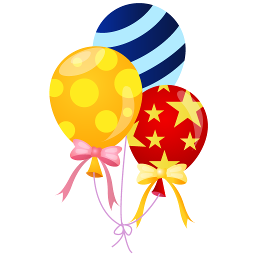 Balloons Icon Svg PNG Transparent Background, Free Download #16176 ...