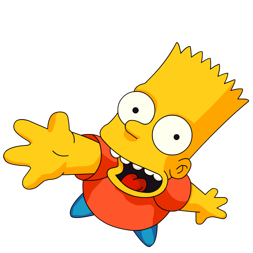 Free Vector Bart Simpson Download PNG Transparent Background, Free ...