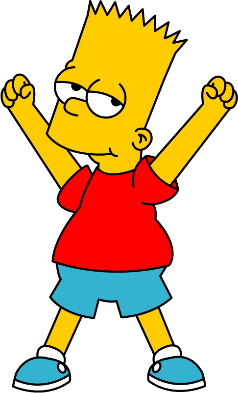 Bart Simpson Free Vector Download PNG Transparent Background, Free ...