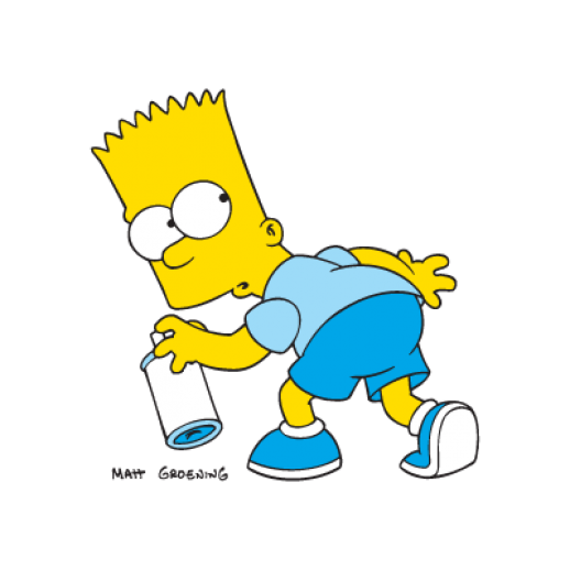 High Quality Bart Simpson Cliparts For Free! PNG Transparent Background ...