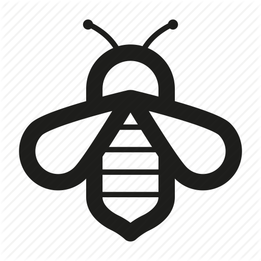 Bee Icon, Transparent Bee.PNG Images & Vector - FreeIconsPNG