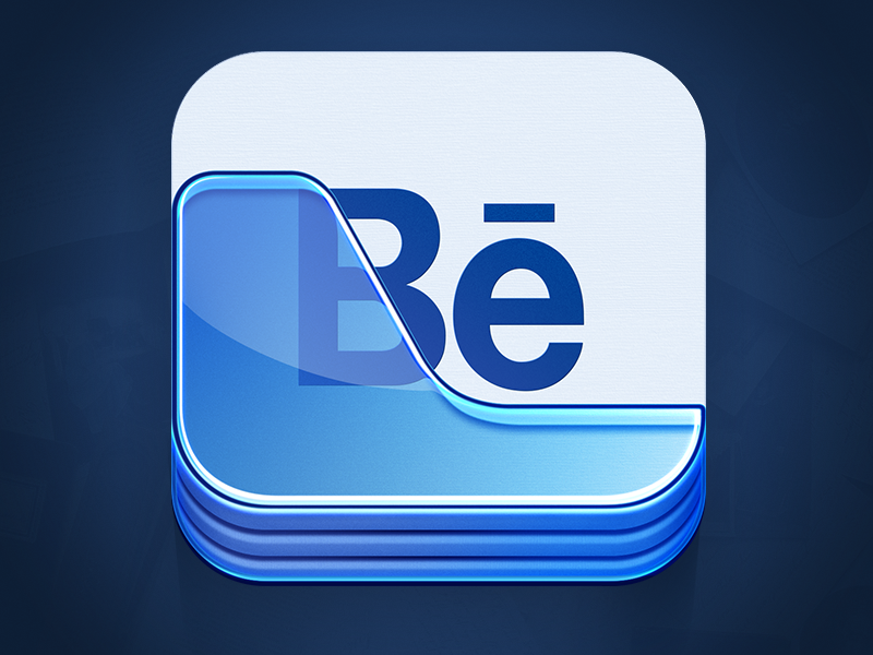 Behance Portfolio App Icon PNG Transparent Background, Free Download ...