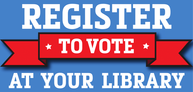 Best Free Register To Vote At Your Library PNG Transparent Background ...