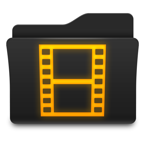 Black And Golden File Movies Folder Images PNG Transparent Background ...