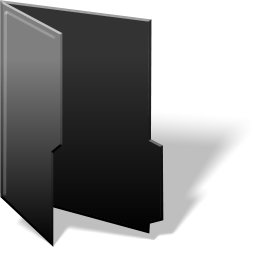 Black Folder Full Icon PNG Transparent Background, Free Download #24500 ...