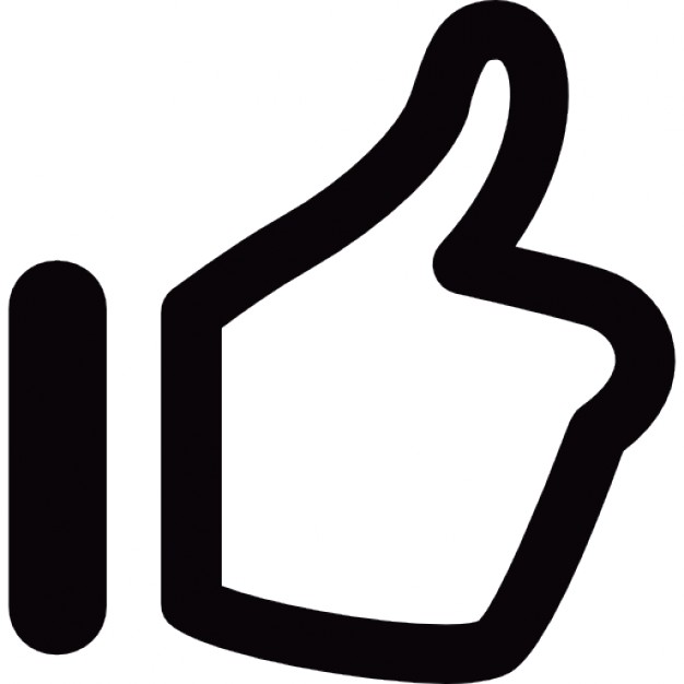 Black Thumbs Up Icon PNG Transparent Background, Free Download #31148 ...