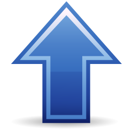Blue Arrow Up Icon PNG Transparent Background, Free Download #29570 ...