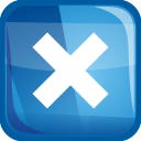 Blue Close Icon Png