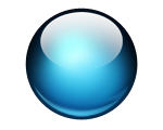 Blue Glossy Ball PNG Transparent Background, Free Download #26210 ...