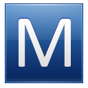 Blue Letter M Icon PNG Transparent Background, Free Download #10568 ...