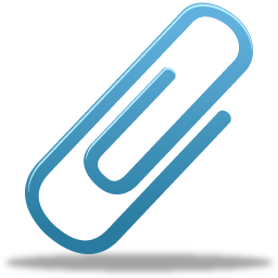 Blue Paper Clip Icon PNG Transparent Background, Free Download #13282 ...