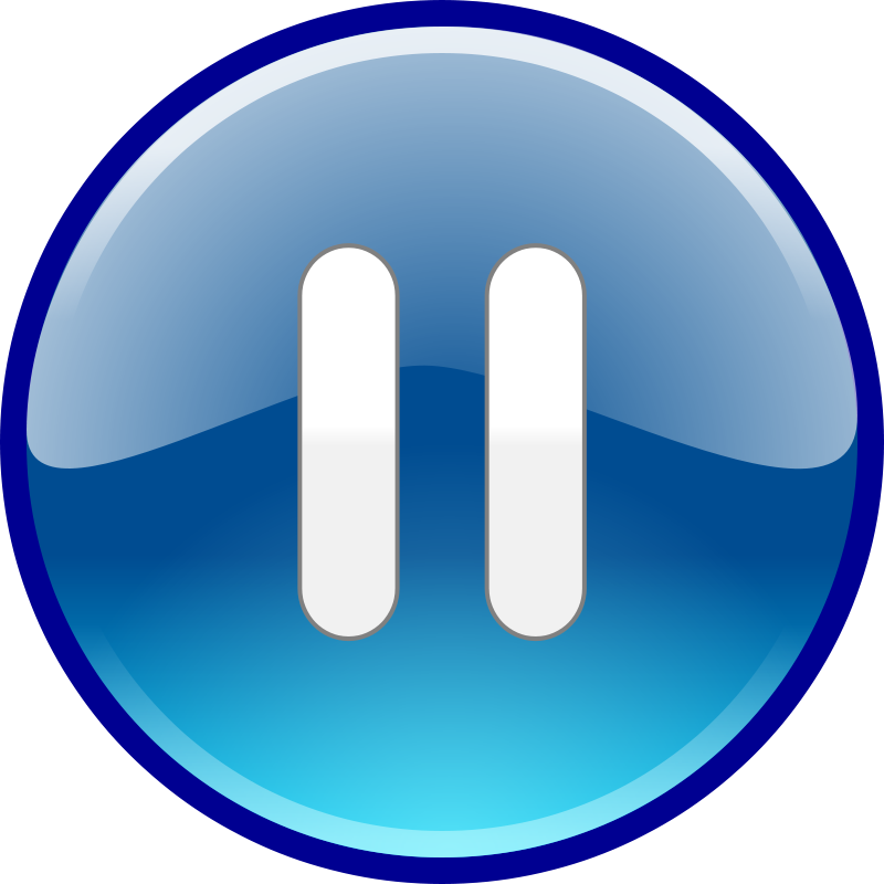 Pause Icon, Transparent Pause.PNG Images & Vector - FreeIconsPNG