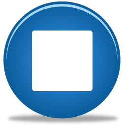 Blue Stop Icon PNG Transparent Background, Free Download #13409 ...