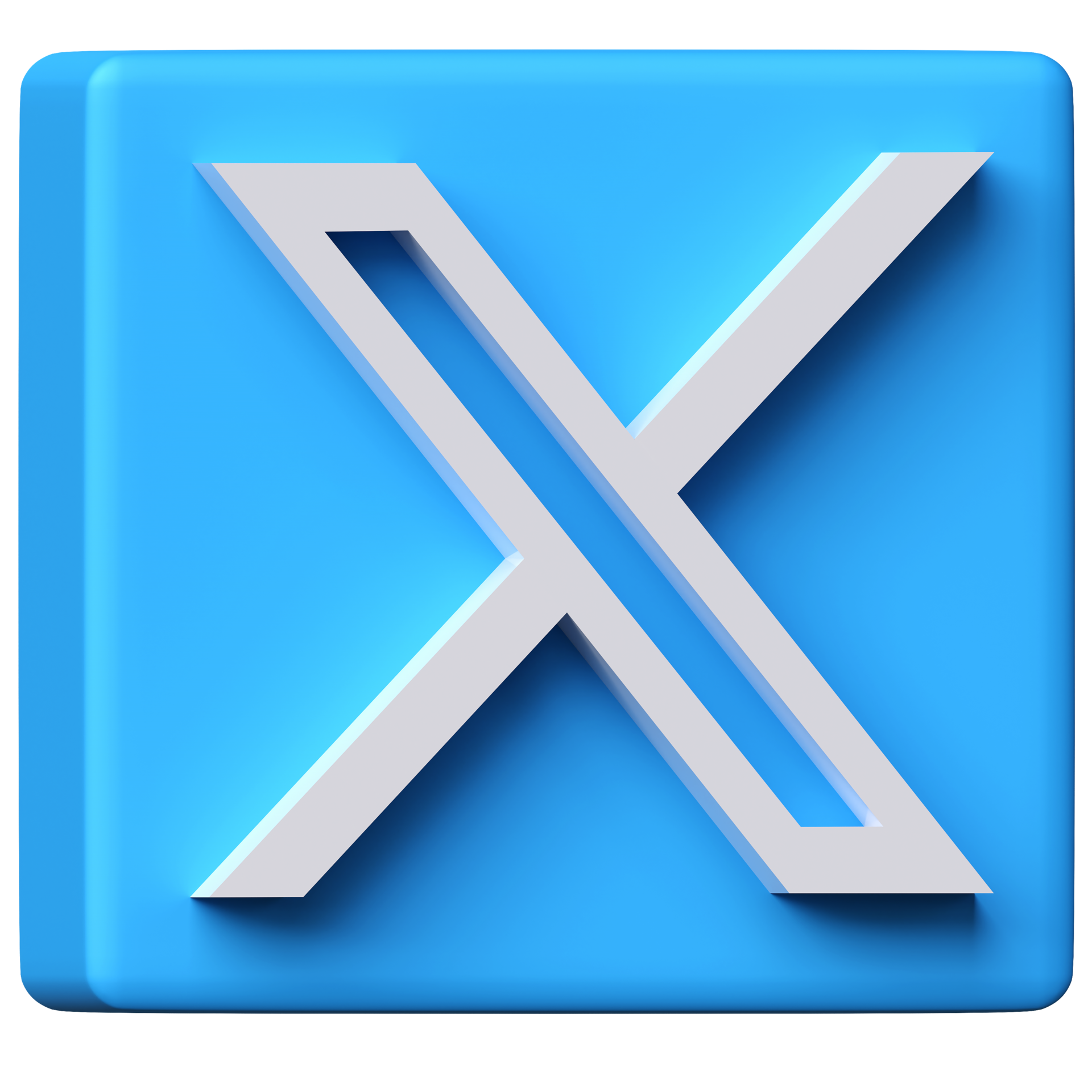 Blue X Square Logo PNG Transparent Background, Free Download #49795 ...