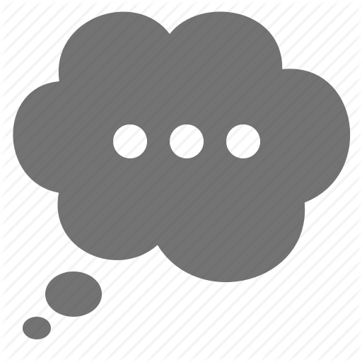 Thought Icon, Transparent Thought.PNG Images & Vector - Free Icons and ...