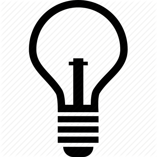 Bulb Off Icon, Transparent Bulb Off.PNG Images & Vector - FreeIconsPNG