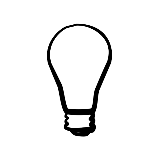 Bulb Off Icon, Transparent Bulb Off.PNG Images & Vector - FreeIconsPNG