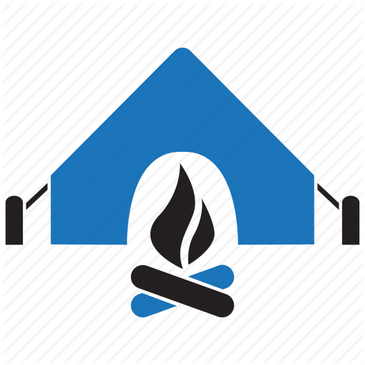 Camping Icon, Transparent Camping.PNG Images & Vector - FreeIconsPNG