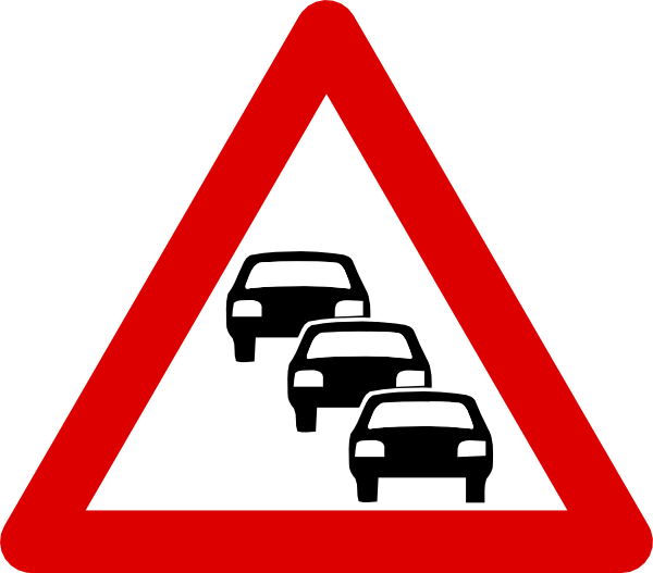 Car, Heavy Traffic, Sign, Traffic Icon PNG Transparent Background, Free ...