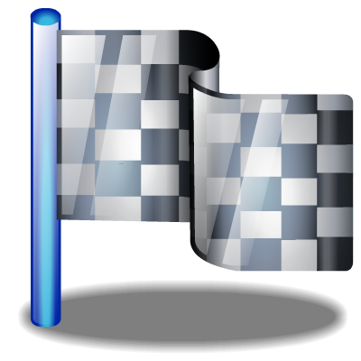 Checkered Flag Icon, Transparent Checkered Flag.PNG Images & Vector ...