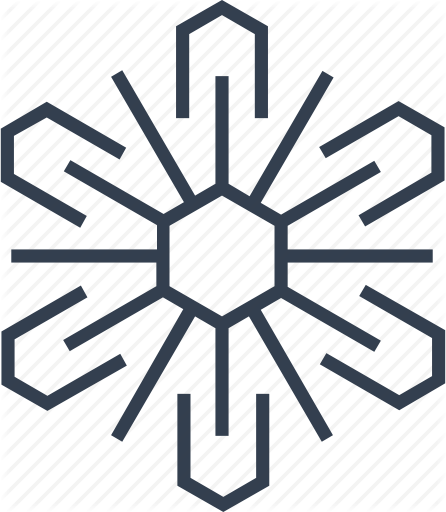 Christmas, Flake, Geometric, Hexagon, Holiday, Line, Snow PNG ...