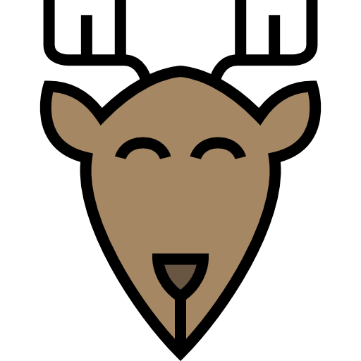 Reindeer Icon, Transparent Reindeer.PNG Images & Vector - Free Icons ...