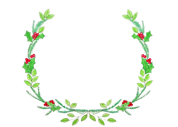 Clipart Collection Christmas Wreath PNG Transparent Background, Free ...