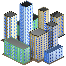 City Town Icon PNG Transparent Background, Free Download #3517 ...