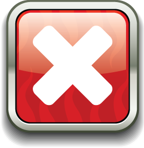 Close Button Transparent