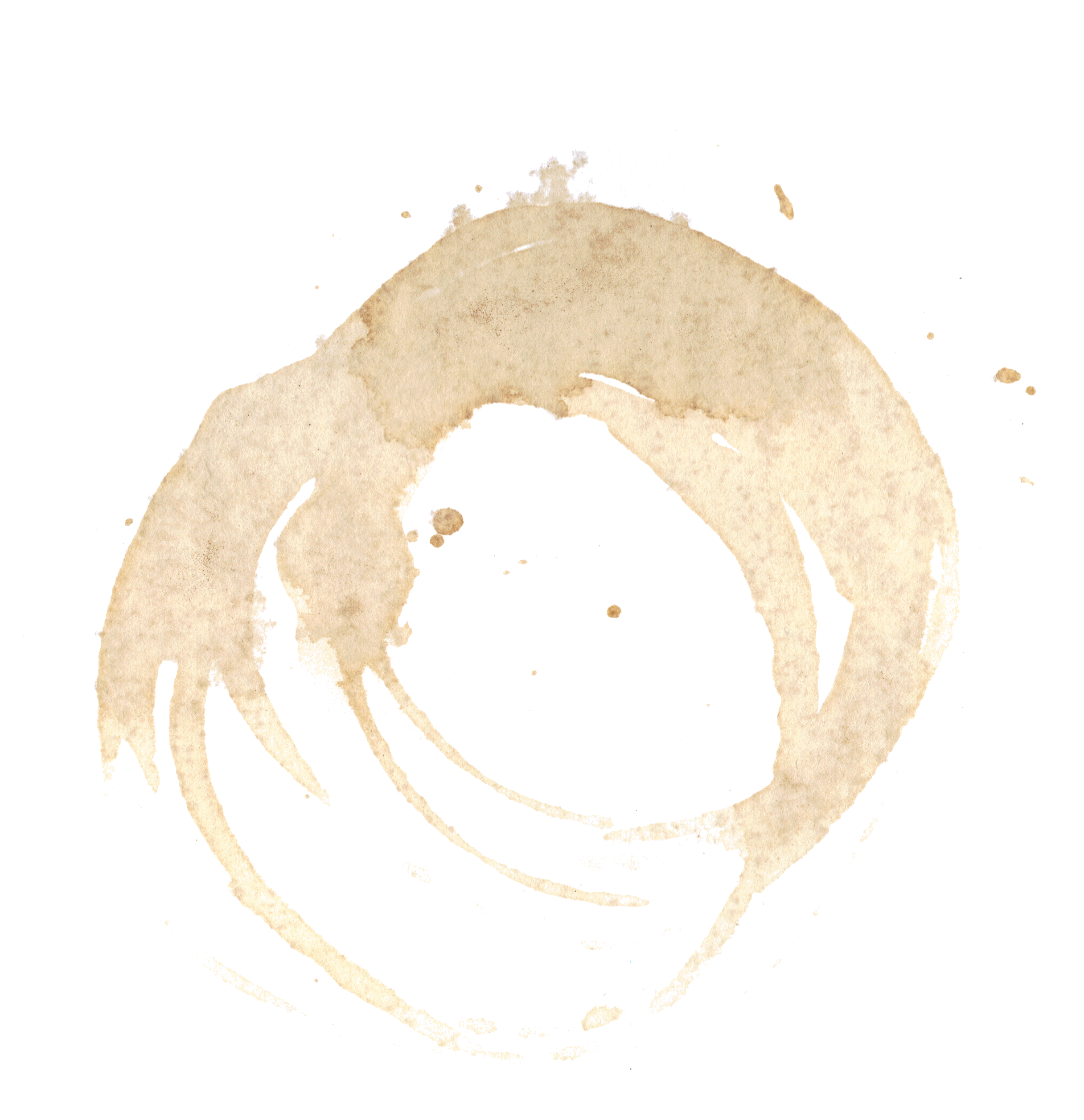 High Quality Coffee Stain Cliparts For Free! PNG Transparent Background ...