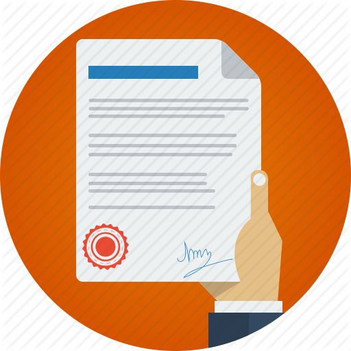 Contract Icon Vector PNG Transparent Background, Free Download #19923 - FreeIconsPNG