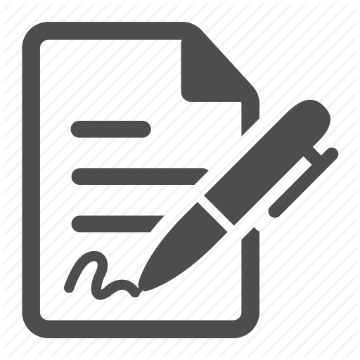 Contract Icon, Transparent Contract.PNG Images & Vector - Free Icons ...