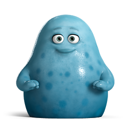 Cute Blue Monsters University Icon PNG Transparent Background, Free ...