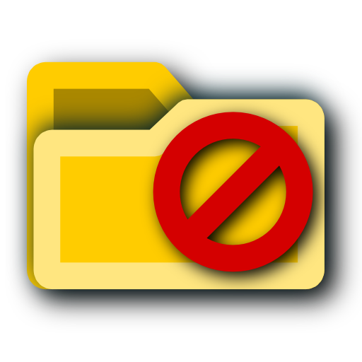 Do Not Folder Sign Icon PNG Transparent Background, Free Download ...