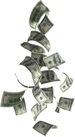 Dollar Cash Money Falling PNG Transparent Background, Free Download ...