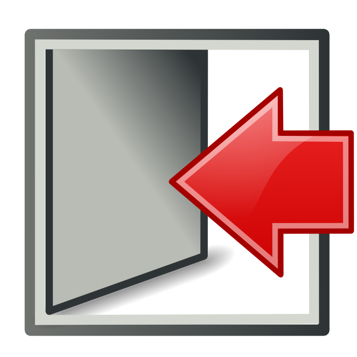 Door, Exit, Log Out, Logout, Sign Out Icon PNG Transparent Background ...