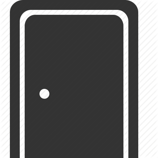 Door Icon, Transparent Door.PNG Images & Vector - FreeIconsPNG