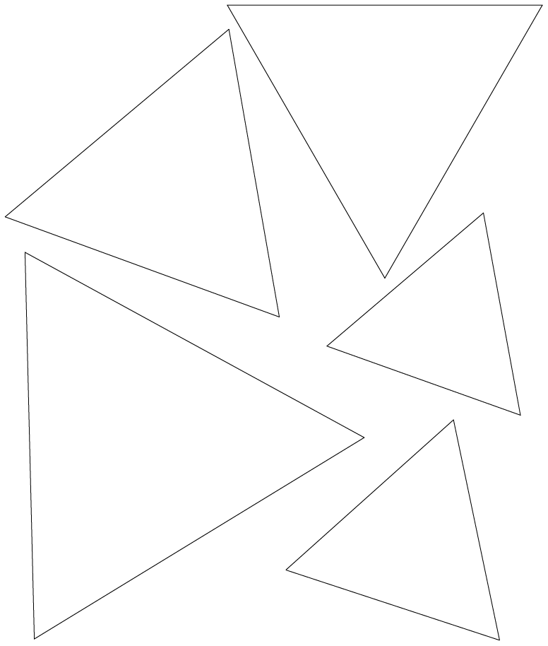 Download Triangles High Quality PNG Transparent Background, Free ...