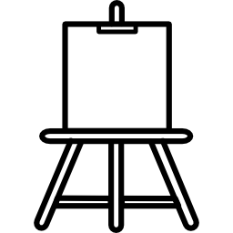 Easel Icon, Transparent Easel.PNG Images & Vector - FreeIconsPNG