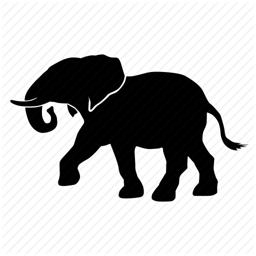 Elephant Icon, Transparent Elephant.PNG Images & Vector - FreeIconsPNG