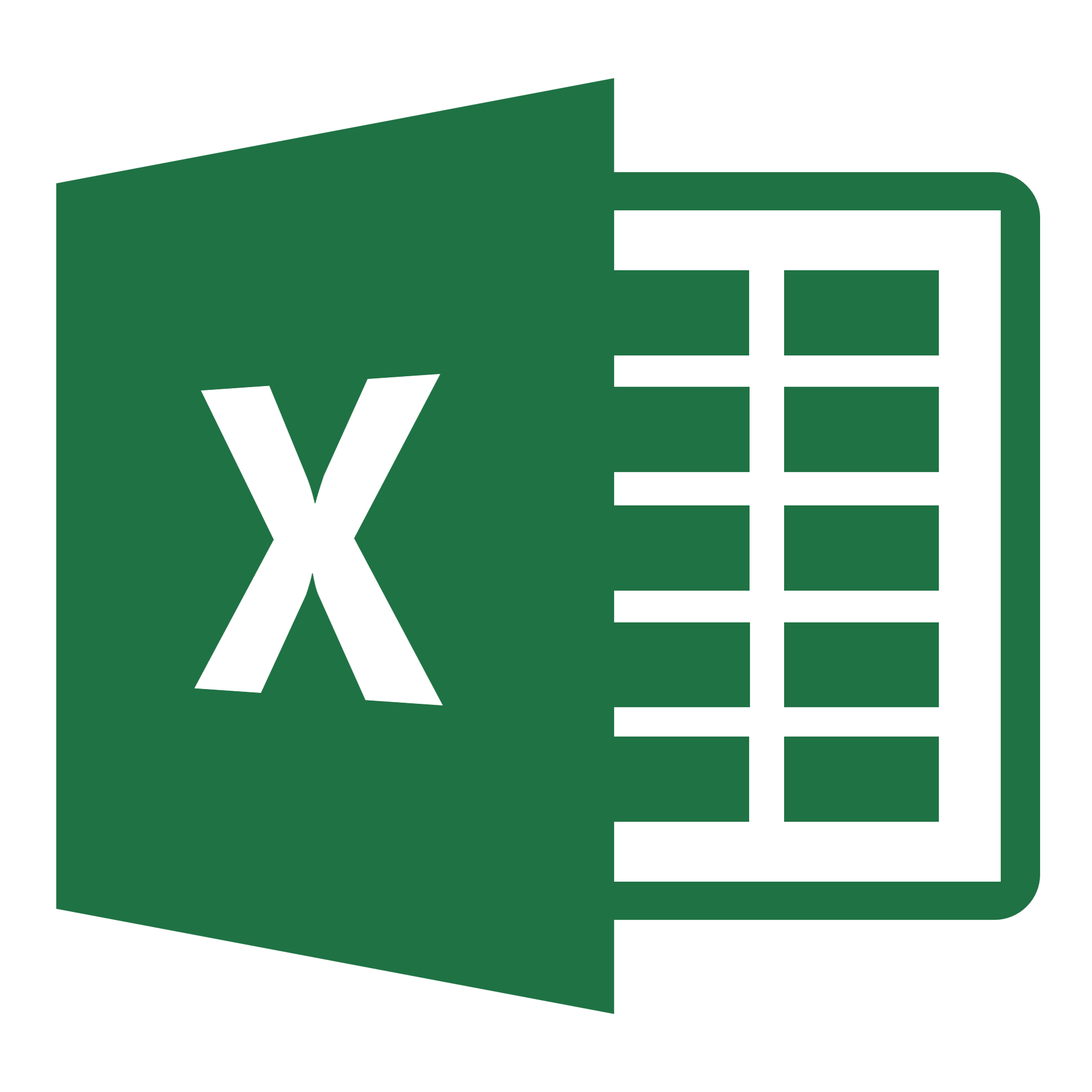 Excel Office Xlsx Icon PNG Transparent Background Free Download 3379