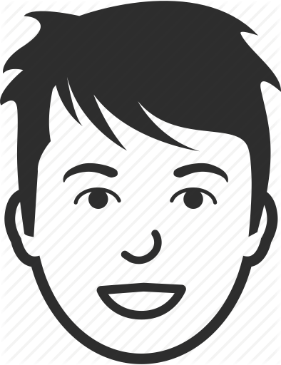 Face Head Man Drawing Icon PNG Transparent Background, Free Download ...