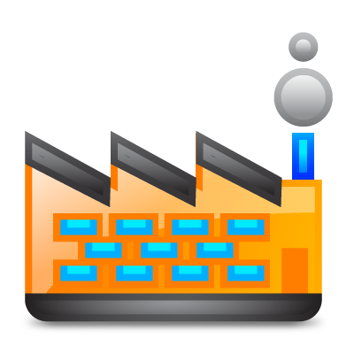Factory Icon, Transparent Factory.PNG Images & Vector - Free Icons and ...