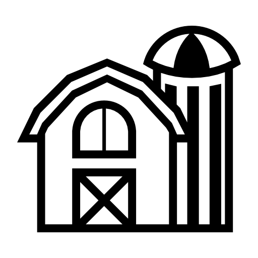 Farm Building Vector Icon PNG Transparent Background, Free Download ...