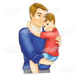 Fathers Day Clip Art PNG Transparent Background, Free Download #7604 ...