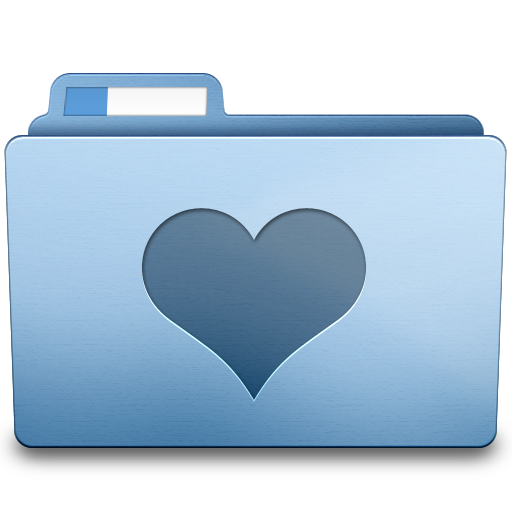 Favorites Folder Heart Icon PNG Transparent Background, Free Download ...